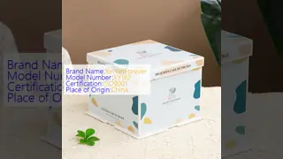 Custom Cake Boxes Food Grade Easy Assembly Bakery Packaging