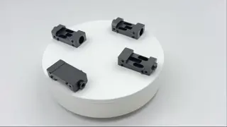 Custom CNC Machining Services for Black Anodized Metal Parts High Precision CNC Turning and Lathe Co