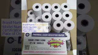 BPA Free Thermal Paper for Crisp POS Prints