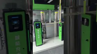 Charging Integrated Parking Barrier Gate