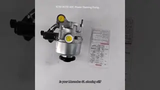 Mercedes SL Power Steering Pump Replacement