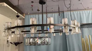 Classical High End European Style Crystal Candle Chandelier 220-240V
