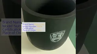 150kg SiC Crucible 1650C Thermal Shock Proof