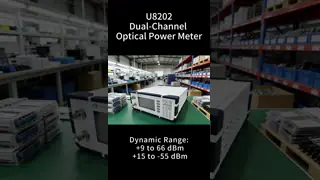 Optical power meter with +5 to -70dBm  PC/APC connection type