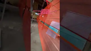 Export 5Peaks Type 5050mm Length Safety Screen Powder Coated Treatment Orange Color (RAL2017)