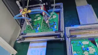 HP-T6441-2 Desktop Coating Machine Operation video