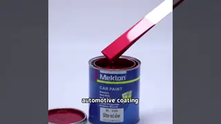 Glitter Red Silver Car Paint Long Lasting Shine