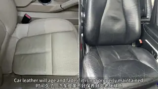 GETSUN Leather & Interior Protectant Spray – High Gloss UV Protection for Vinyl, Rubber & Plastic