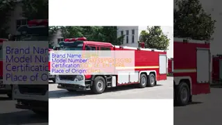 CXFIRE 18T Fire Truck Powerful Water Foam Fire Engine