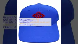 Custom 3D Logo Baseball Caps