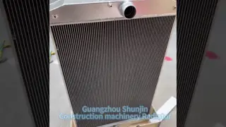 High Efficiency Excavator Radiator 972H