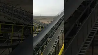 Rubber belt finish assembled in the Mining Plant