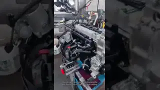 Engine Run Test Pressure Leak Inspection