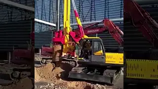 Rotary Drilling Rig Building Foundation Auger Borehole Hydraulic Rotary Pile Drilling Rig Machine