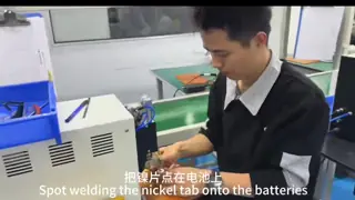 Nickel-cadmium battery assembly process