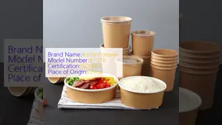 Leak Proof Kraft Bowls for Takeout Delivery