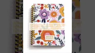 Custom Embossed Spiral Notebook For Artists