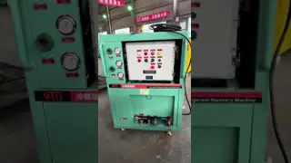 Oil-free Explosion Proof Refrigerant Recovery Machine #machine #hvac #factory #refrigerantrecovery