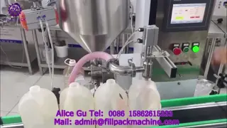 2185 J80 Inline Single-Head Rotor Pump Concentrate Filling Machine