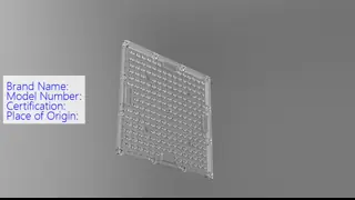 LED Linear Lens Module 93% Transmittance