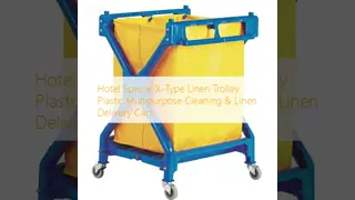 Small Hotel Linen Cart Compact & Efficient