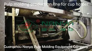 Pulp Molding Machine for Coffee Cup Holder Making/ Pulp Molded Coffee Cup Holder Making