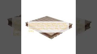 Custom Wooden Pallets Heavy Duty Four Way Entry