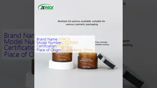 Amber PET Cosmetic Bottles OEM Packaging