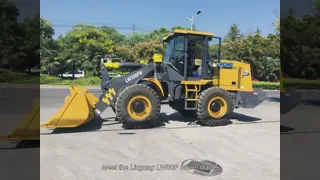 Powerful Wheel Loader  Ton Load Capacity