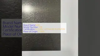 Vibration SS Sheet Anti Bronze Black Decor