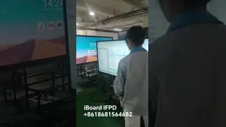 V100 IBOARD Interactive flat panel