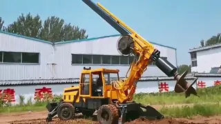 Impact Rotary Drilling Machine Engineering Construction Equipment Wheeled Rotary Drilling Rig