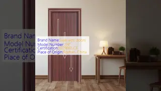 Durable WPC Hollow Door Termite Mold Proof
