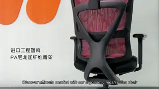 Ergonomic Office Chair Mesh Black