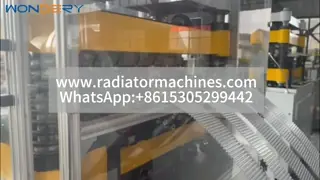High Precision Lanced Offset Fin Press Machine | Fin Stamping Machine