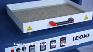 Competitive half manual rhinestone shaking machine