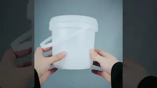 Durable 3L Plastic Bucket Strong & Food Safe