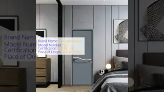 WPC Hollow Door Durable Moisture Resistant Low Maintenance