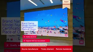 High Contrast LED Display Vivid Visuals