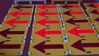 LED Arrow Board is designed for road construction and traffic control applications