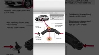 Nissan Sunny Control Arm 54500-1HM0B