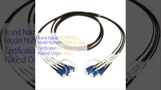 Durable Fiber Optic Patch Cables SM SC UPC
