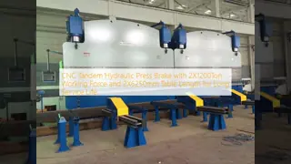 2X1200T Hydraulic Press Brake For Towers
