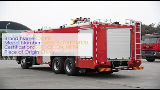 Industrial Fire Truck Rescue Fire Fighting Truck
