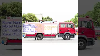 CXFIRE Industrial Fire Truck V6 Engine 90kmh