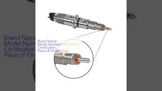 DAF Fuel Injector 0445120250 Performance Boost