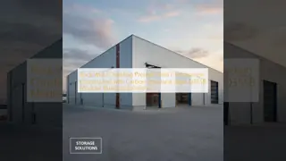 Steel Structure Rock Wool Cladding Fast Build