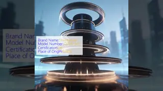 LED Outdoor Waterfall Fountain