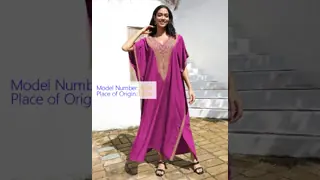 Plus Size Kaftan Dress Summer 2026