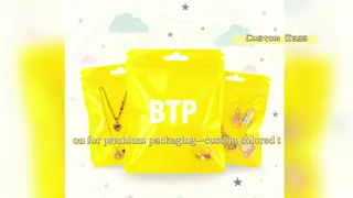 Custom Zipper Bags Jewelry Watch Eyewear Packaging